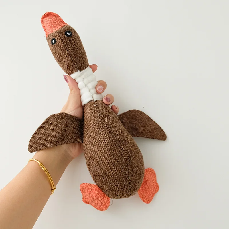 Pet Supplies Custom Durable Dog Toys Dog Squeak Toys Wild Goose Sounds ...