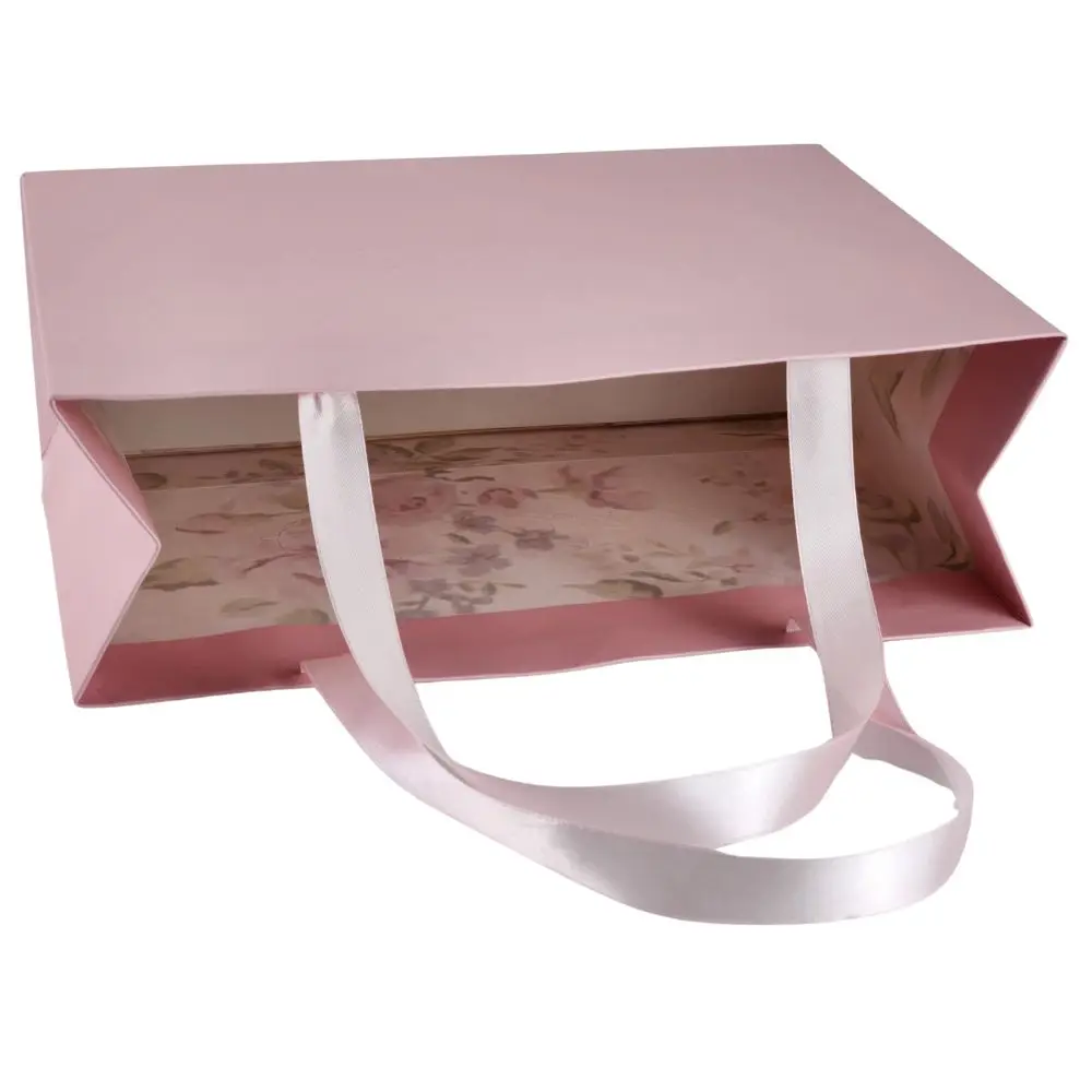 Entry Lux Custom Embossed Logo Printing With Your Own Logo Ribbon Pink ...