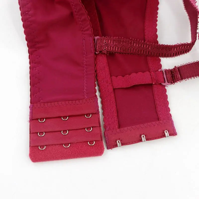 Rts Pure Color Lace Bras For Women Push Up Bra With Thick Foam Pad C ...