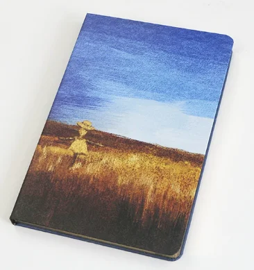 Starry Night Hardcover A5 Notebook With Lined Paper & Thermal Binding