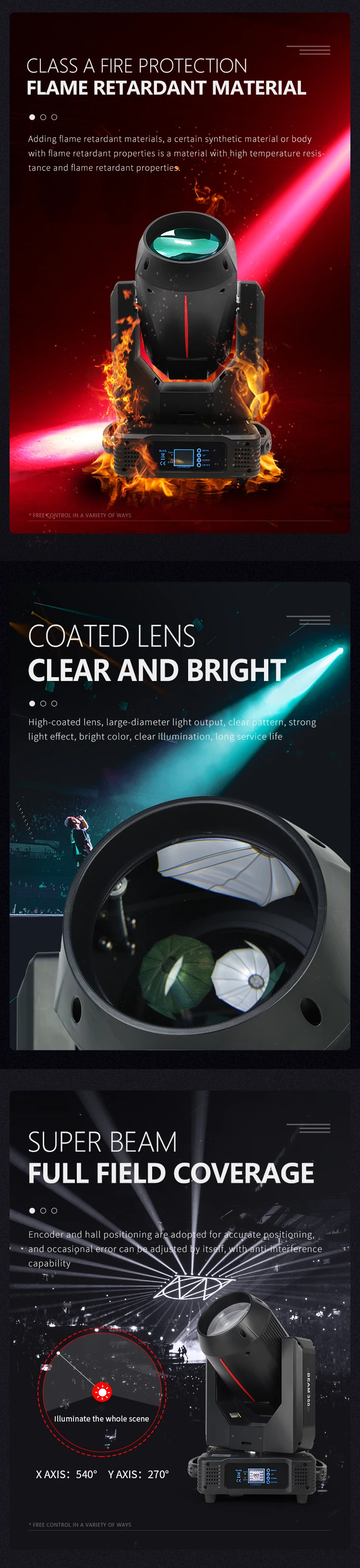 Professional Moving Head 230w 260w 275w 300w 350w 380w Stage Beam Light 7r 9r 10r 15r 17r Sharpy ...