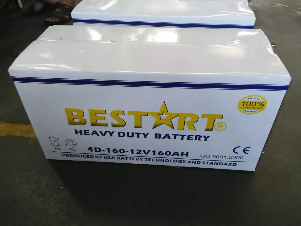 BESTART Automotive Batteries - Dry Charged 4d-160ah12v