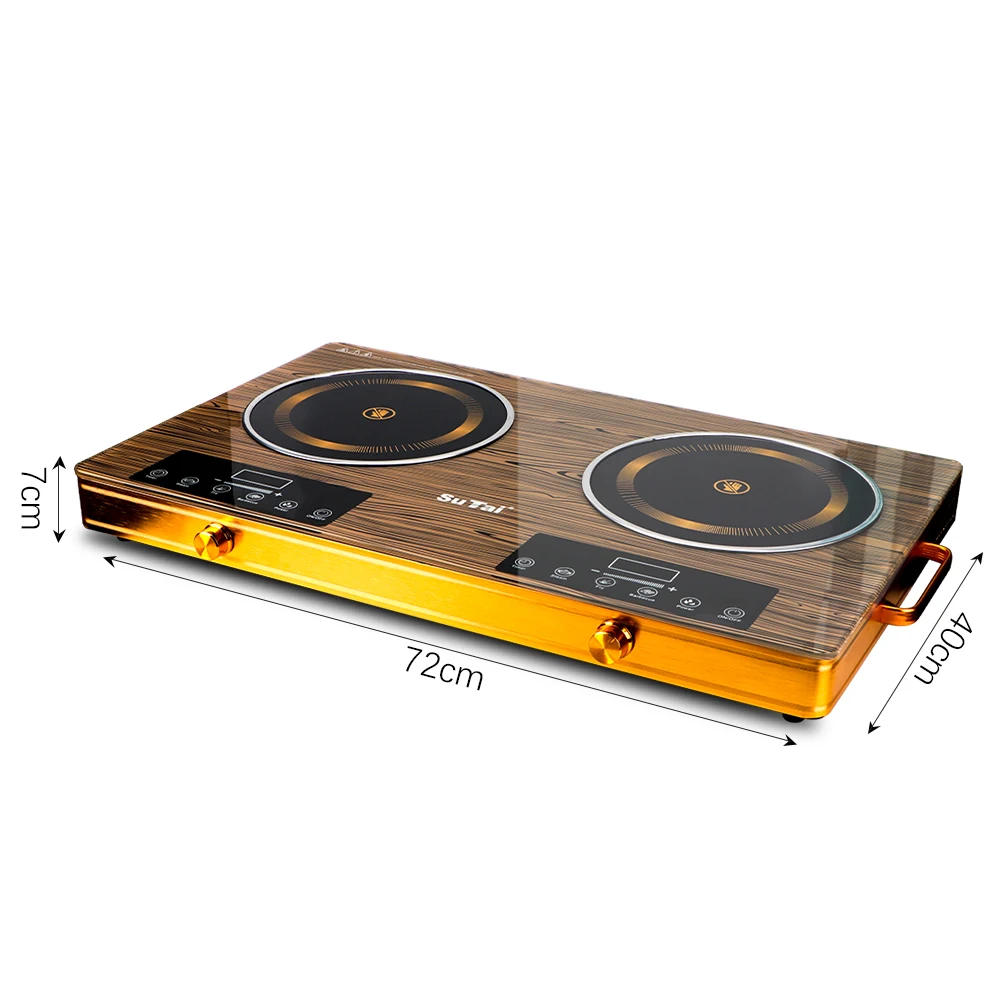 2 Burner Induction Cookers Control Board Electric Table Ce Household ...