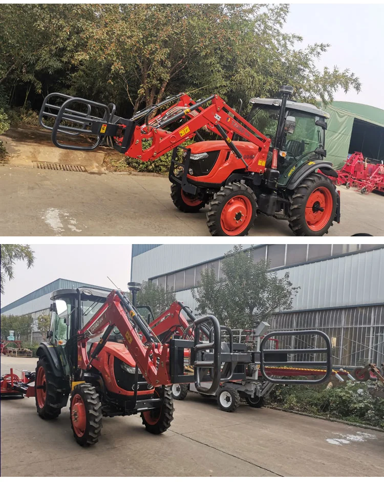 Front Mounted Hydraulic Bale Grab - High Productivity for Farms