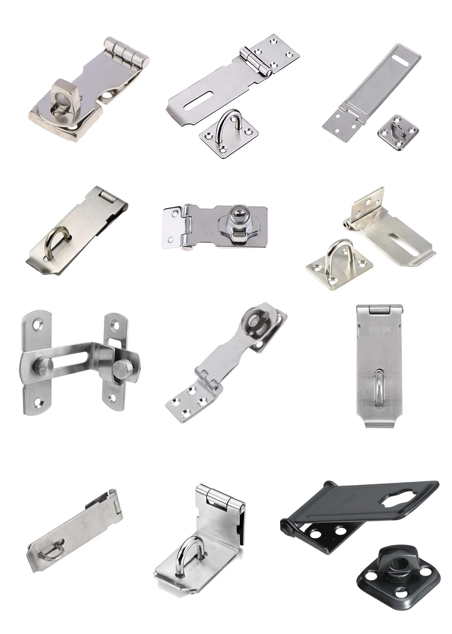 Customized Stainless Steel Hasp Lock Parts Oem Customized Sheet Metal ...
