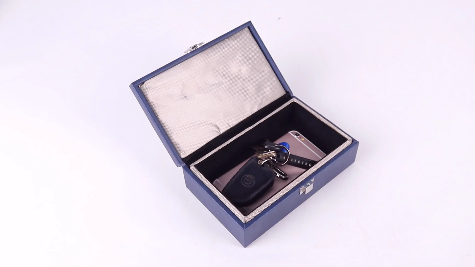 2024 Extra Large Anti Theft Keyless Car Key Signal Blocker Box With Key ...