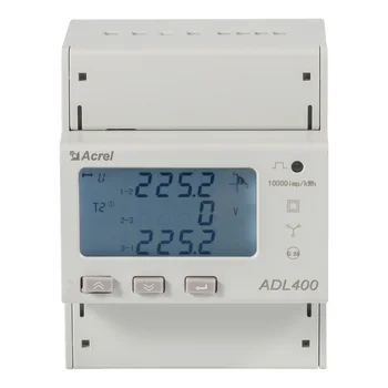Acrel Adl400/f Ac 3 Phase 220/380/400v Mid Smart Energy Electricity ...