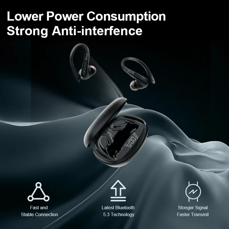 Gaming True Wireless Earbuds Smart Touch Control Bluetooth Earphones ...