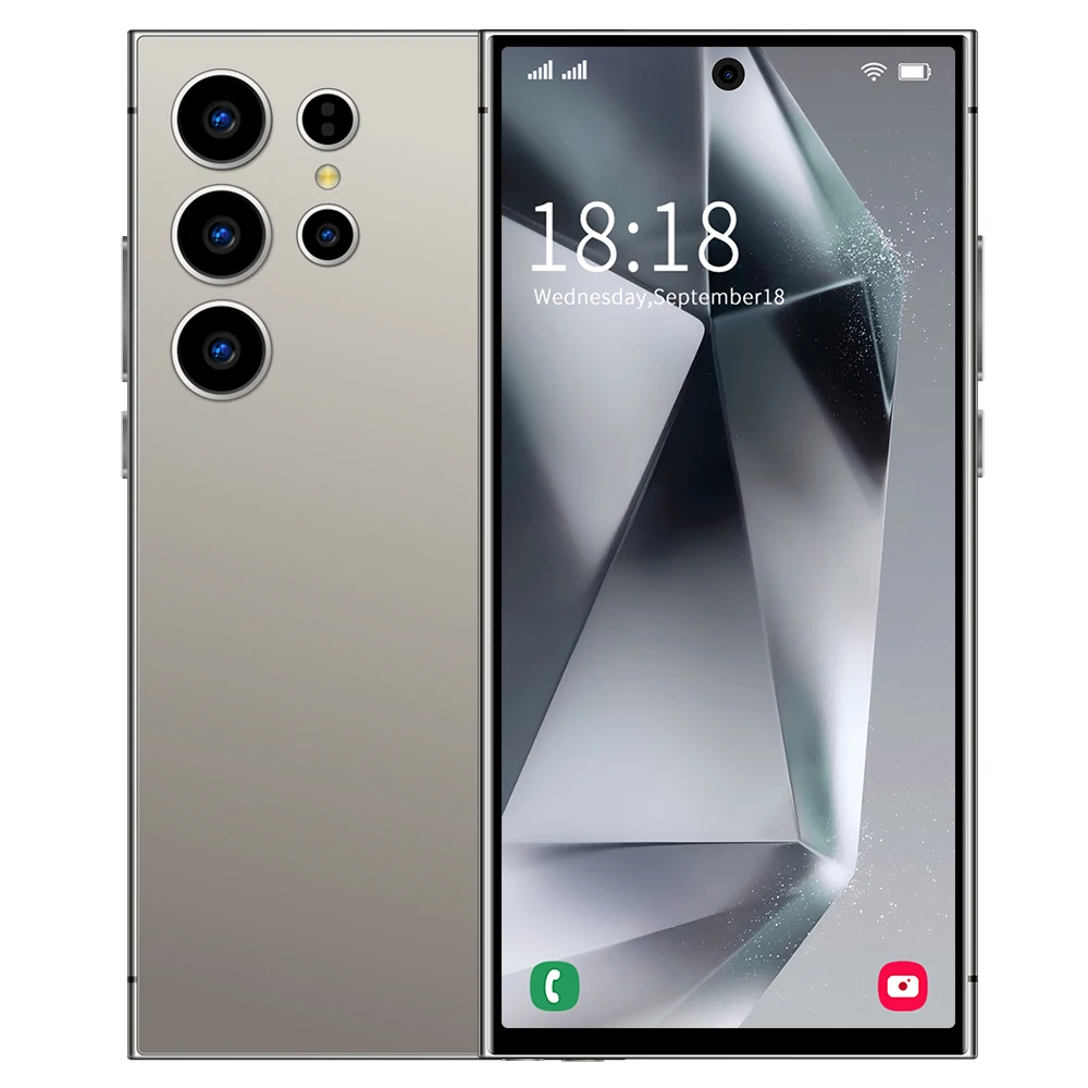 YM Original Unlocked Android S24 Ultra 4G Smart AI cell phone stylus ...