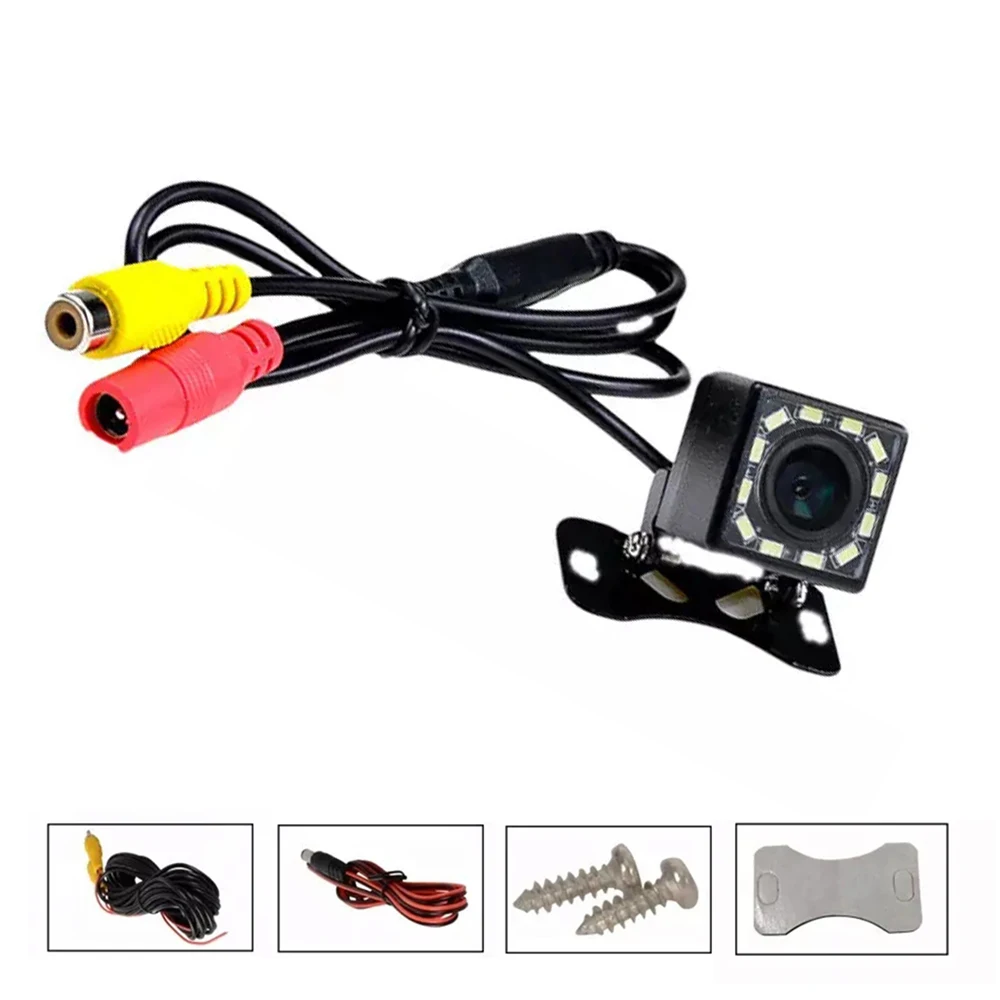 High Digital 4led/8led/12led Car Camera Waterproof Night Vision Wide ...