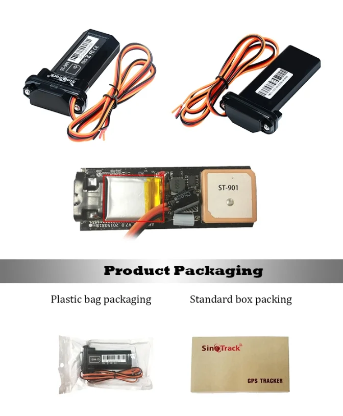 St-901 Motorcycle Anti-theft Gps Tracker With Android Ios App - Buy Gps ...