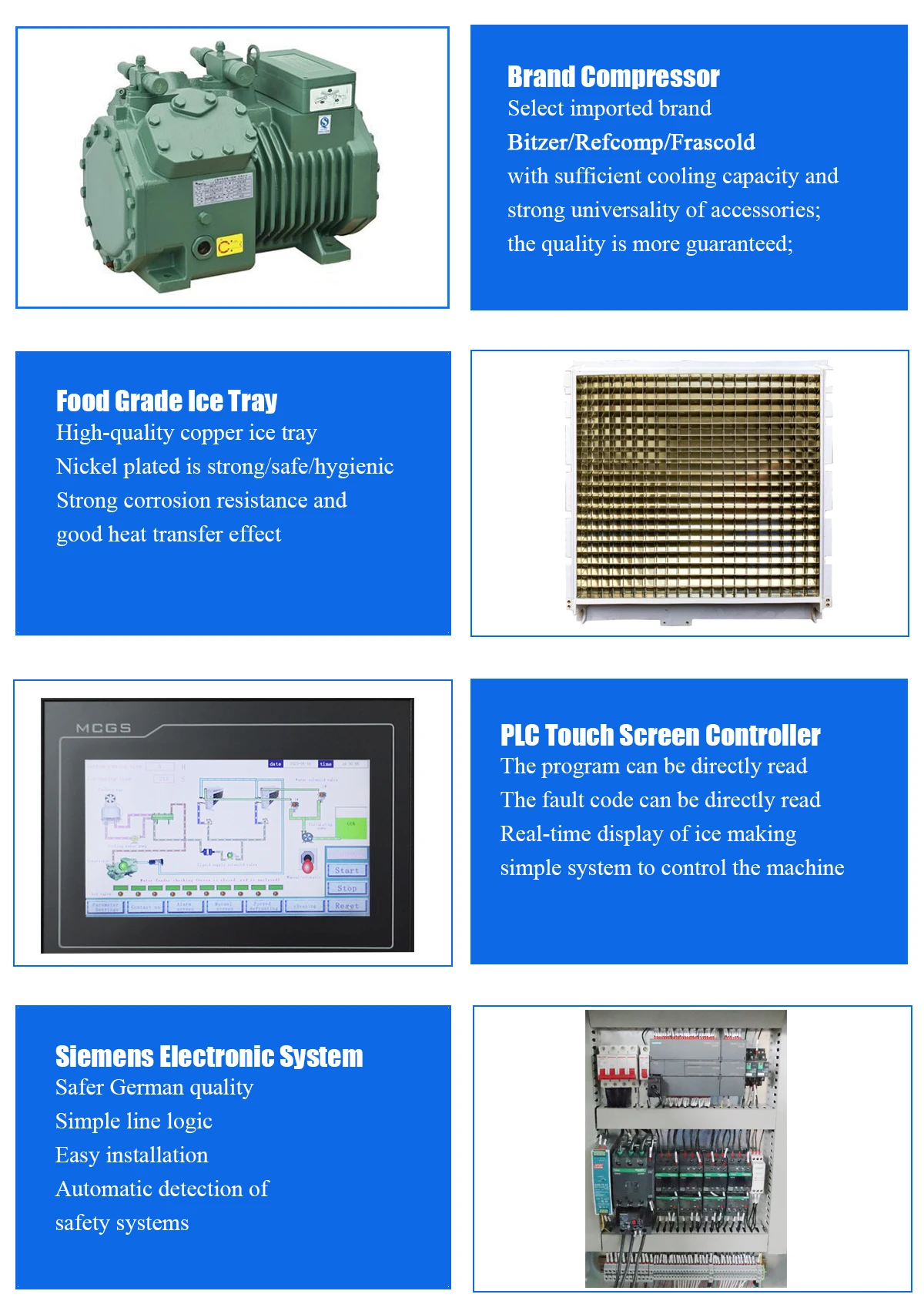 ICEMA Automatic Industrial Ice Machines - Efficient & Reliable