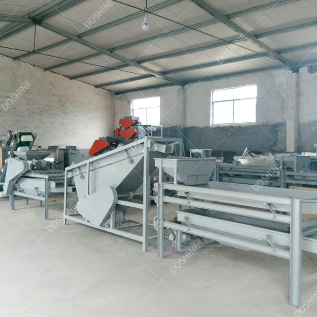 Palm Kernel Nut Hazelnut Cracking Machine Apricot Kernel Shell Separating Machine Almond ...
