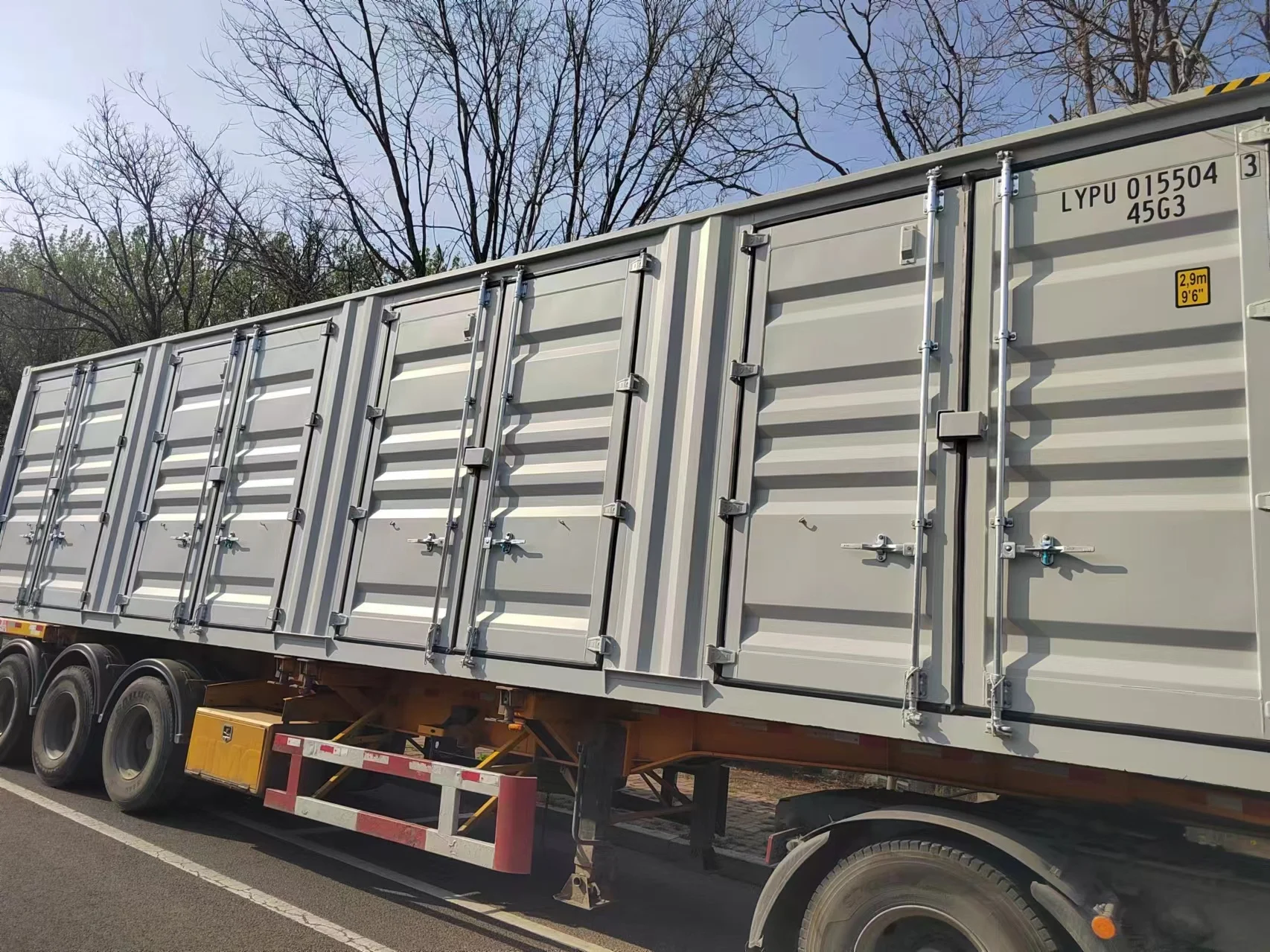 Suihe 40HQ Seavan Durable Shipping Container - Multiple Doors