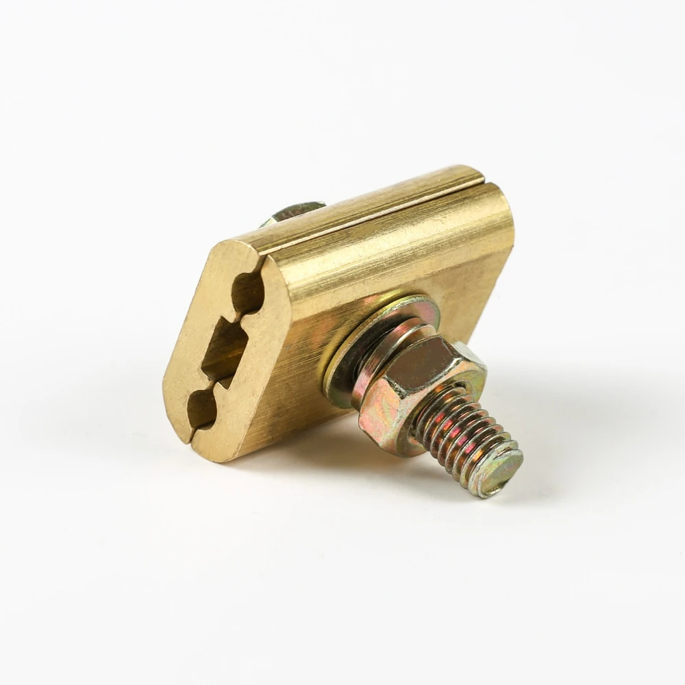 Earth Clamp - Durable Brass Grounding Fitting for Electrical Safety