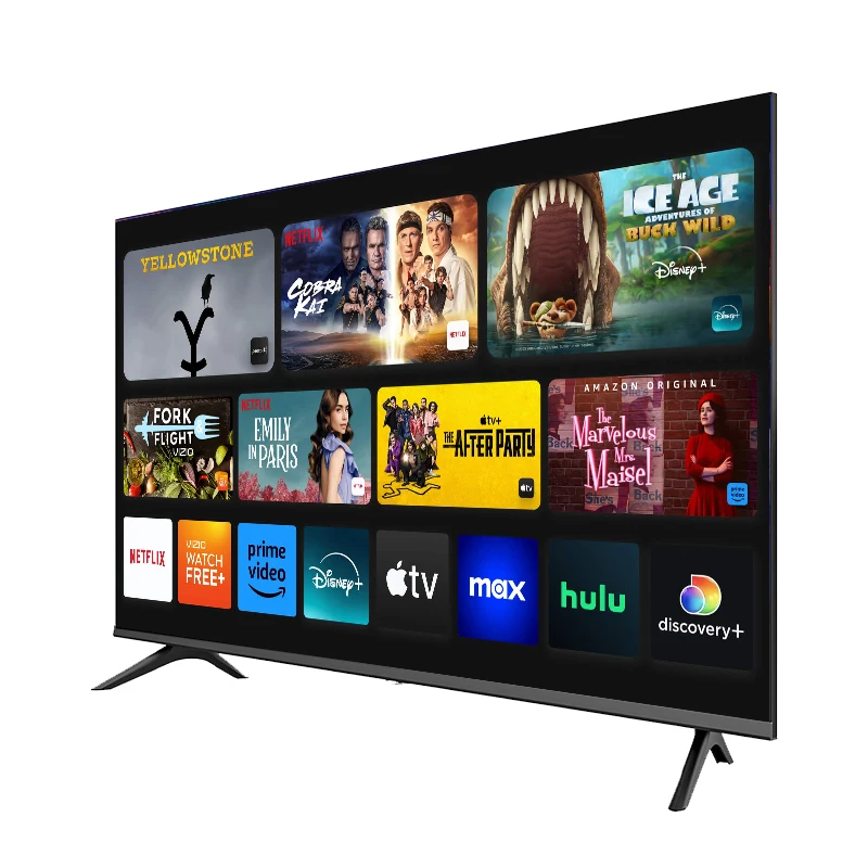 Weier smart tv 55 inches Television 4k 32 40 43 50 65 Inch LED Tv With ...