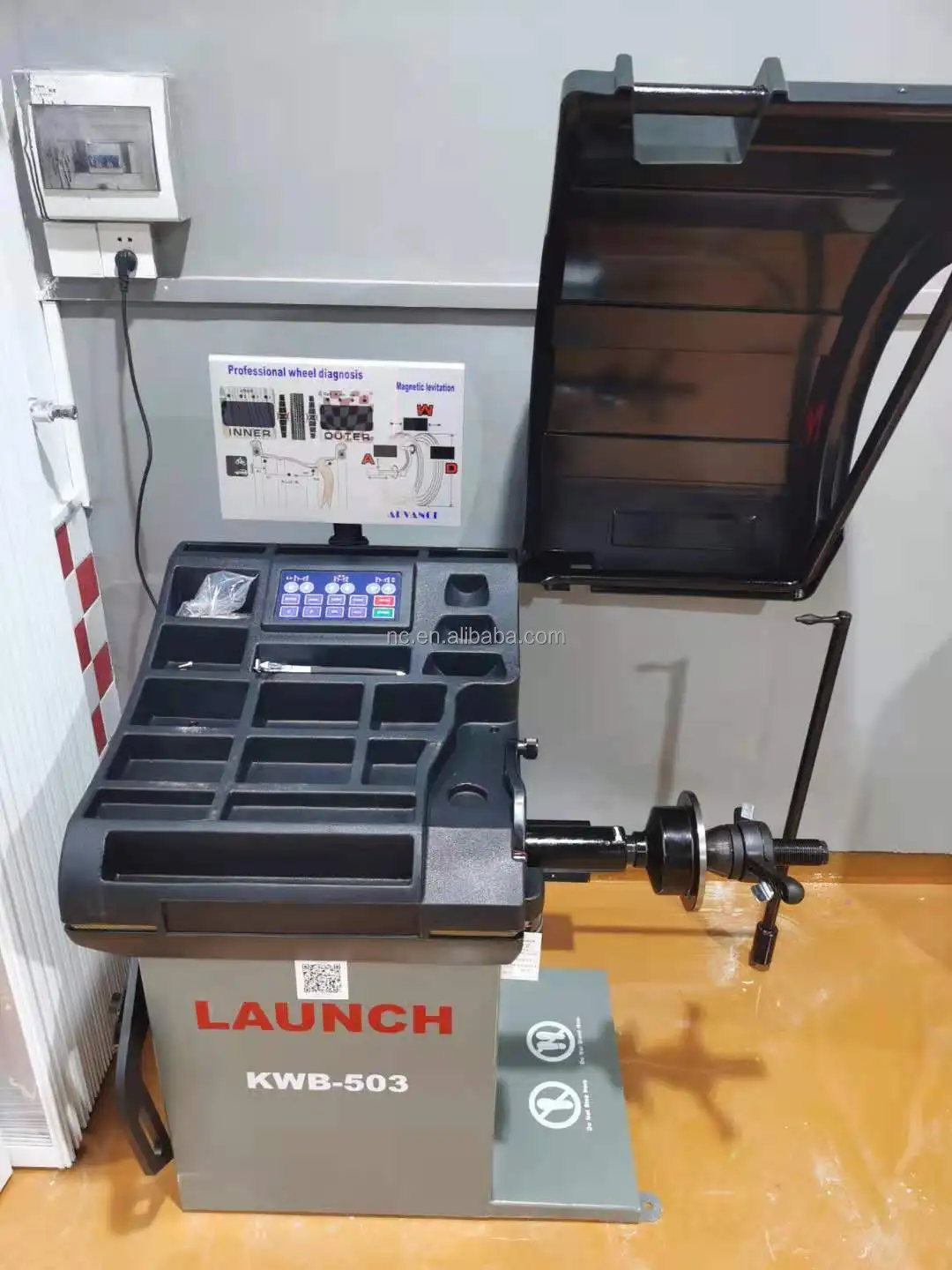 Launch New Arrival High Speed Wheel Balancing Machine - Buy Wheel ...