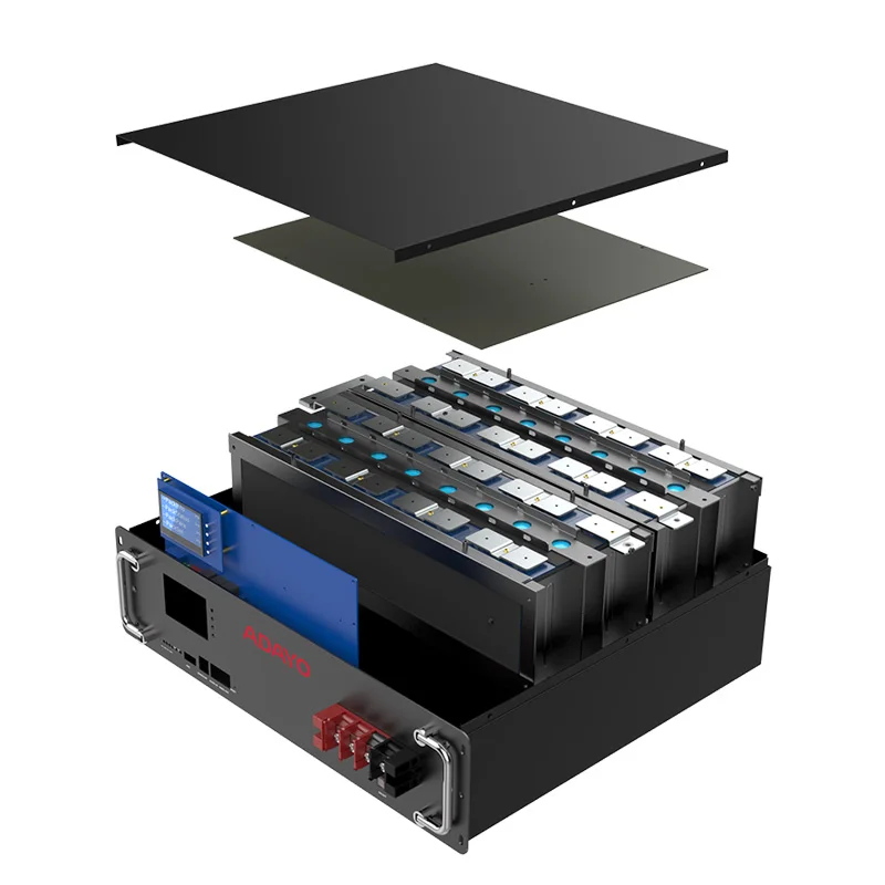 ADAYO 5.12kwh Stacked Lifepo4 Battery Pack for Solar Power