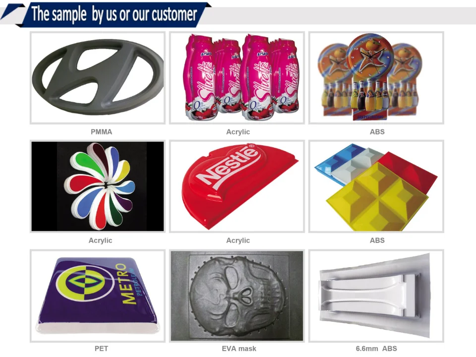 Automatic Plastic Sheet 3D Poster Moulding Machine