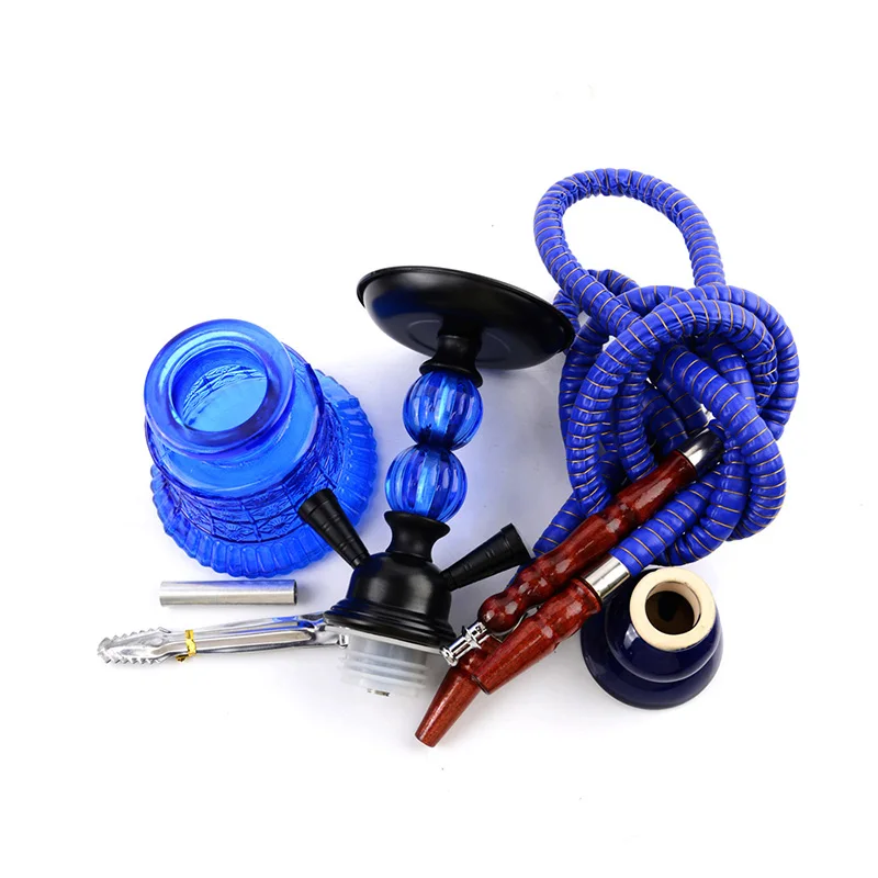 High Quality Wholesale Portable Stainless Steel Double Pipe Hookah Arab ...