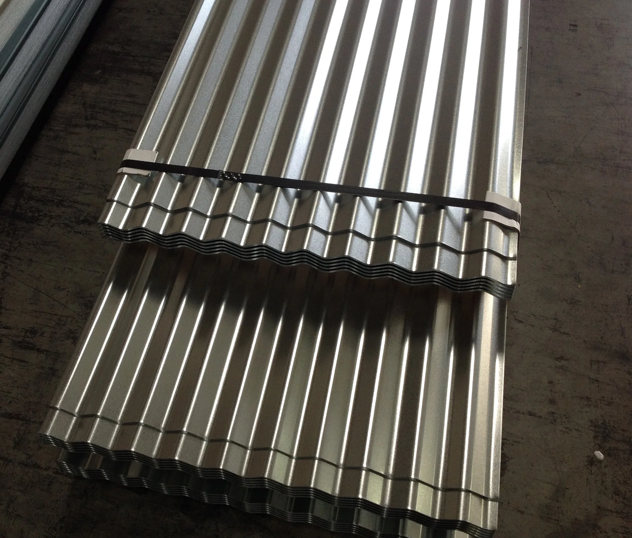 22 Gauge Galvanized Steel Roofing Sheets - Corrugated PPGI