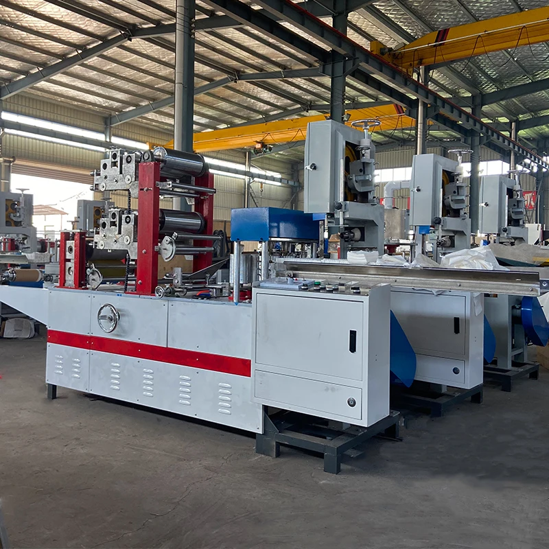 Small Size Machine For Family Business Full Automatic Napkin Paper ...