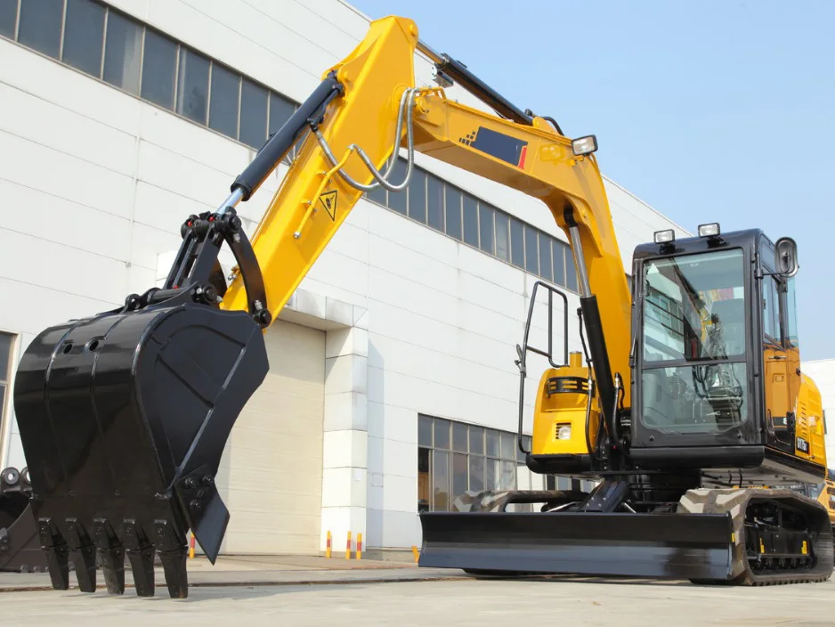 Mini Digger 6 Ton Sy60cpro Compact Crawler Excavator Machine - Buy ...