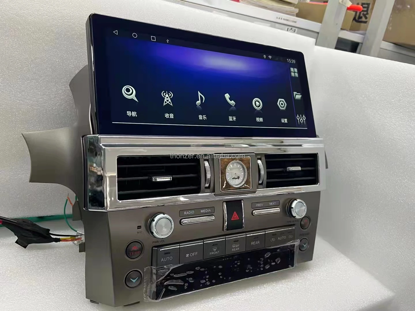 Thonzer 12.3inch Android Car Stereo Radio Ips 2.5d 8core Car Multimedia ...