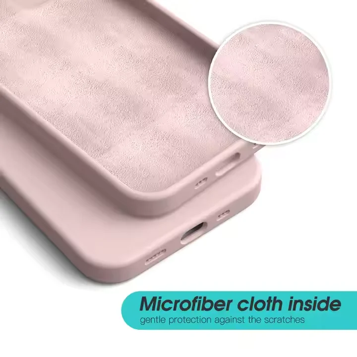 Wholesale Microfiber TPU Silicone Phone Case Covers