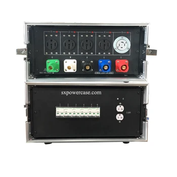 50 Amp Outlet Power Distribution Box Controlling Panel For Stage Event ...