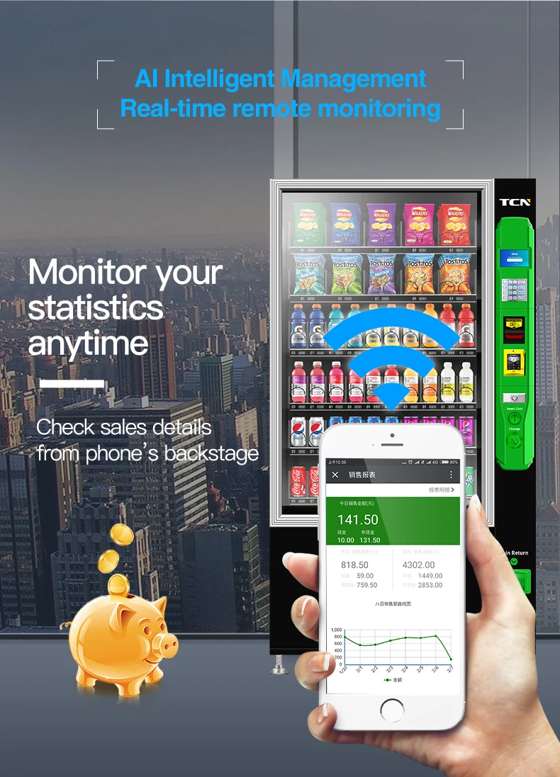 TCN Vending Machines - Efficient Snack and Drink Solutions