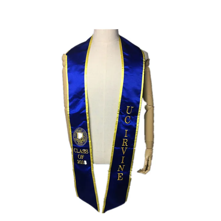 Plain White Sublimation Stole Sublimation Graduation Stoles Wholesale ...