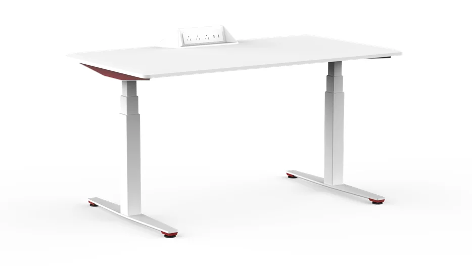 Zgo Lift Sit Stand Home Office Height Adjustable Desk Laptop Study ...