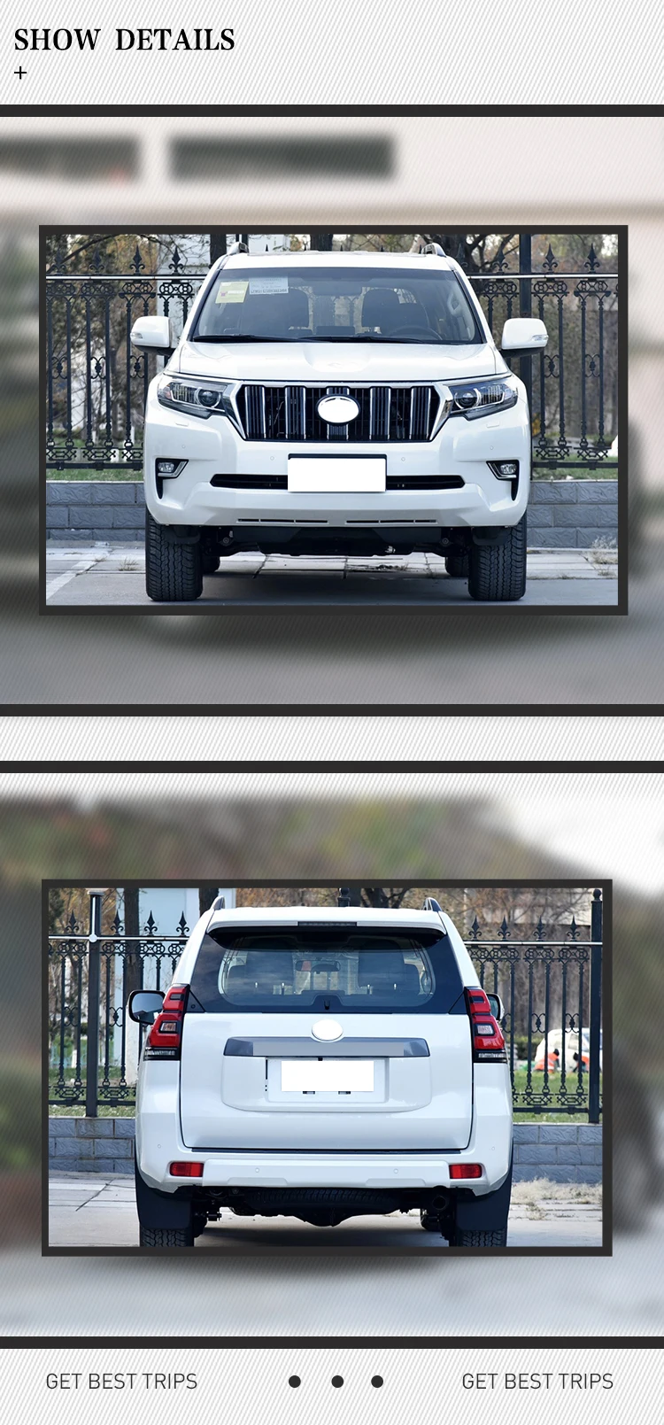 GBT Body Kit - Upgrade 2010-2017 Toyota Prado FJ150