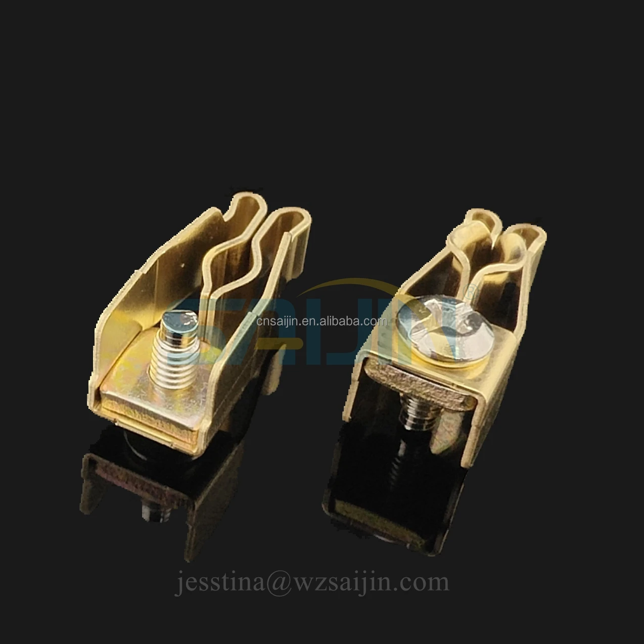 Saijin Electrical Metal Brass Stamping Terminal Earth Connector For ...