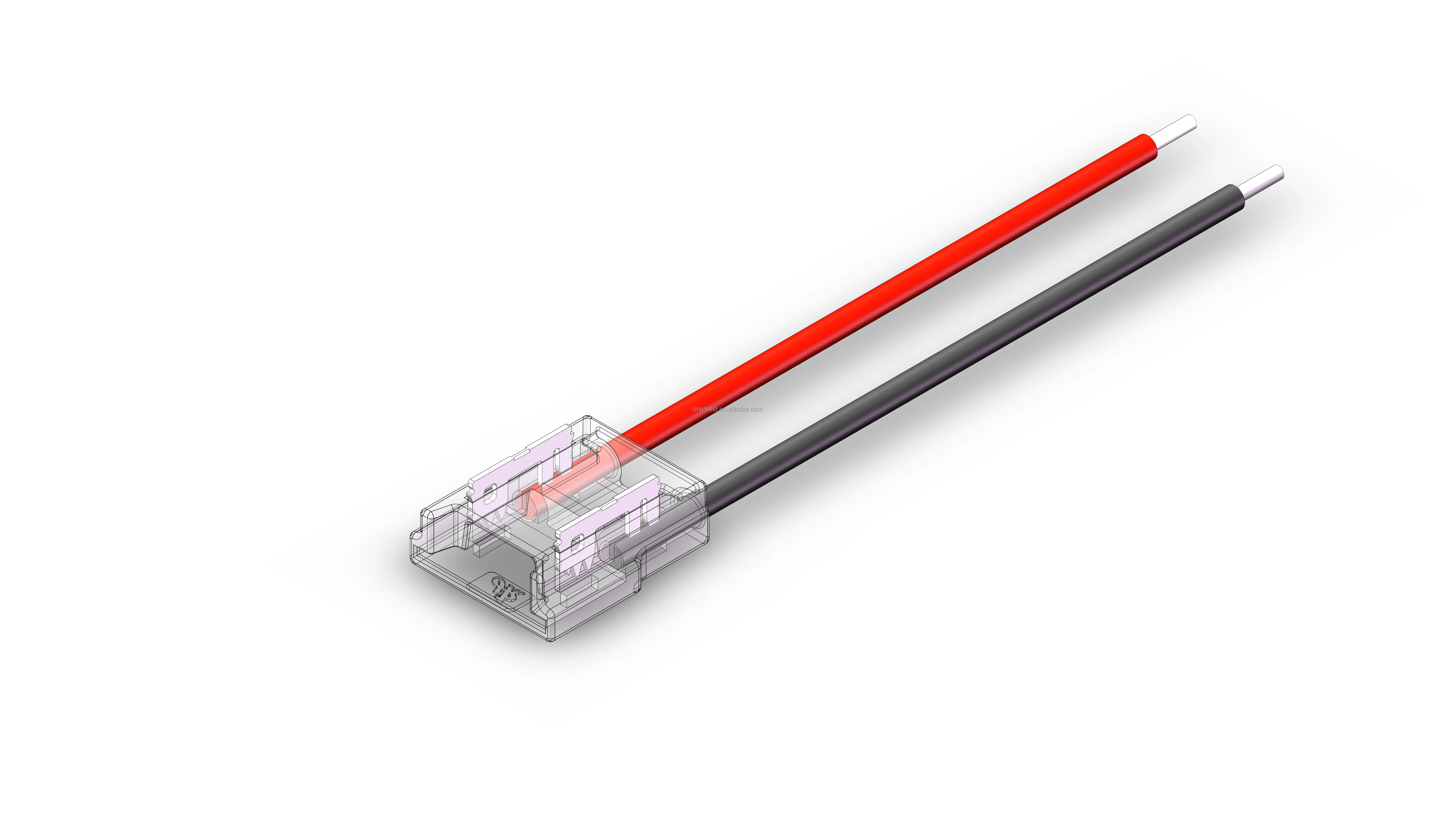 FOB Connectors PCB to Wire LED Strip COB Connector for IP20