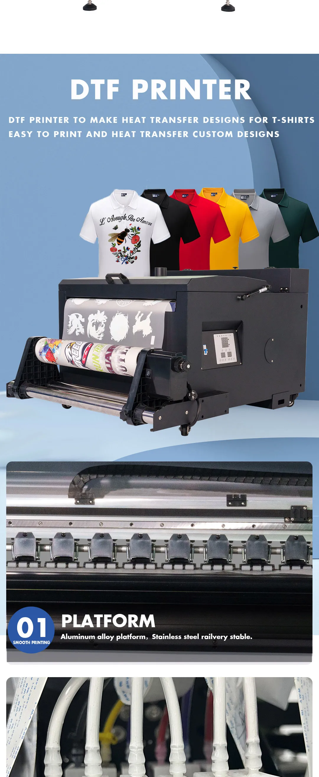 Okai印刷机喷墨打印机60 a1 600毫米tshirt dtf打印机印刷机dtf打印机| Alibaba.com