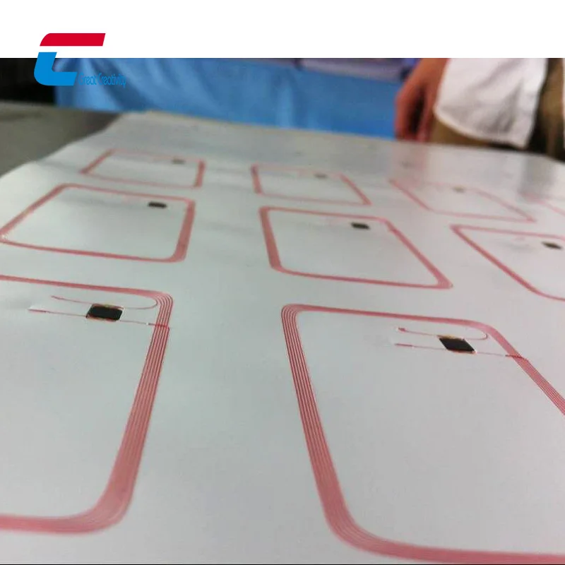 Complete In Specifications Rfid Pvc Rfid Card Inlay Sheet With Hf Chip ...