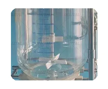 Lab Glass Reactor Chemical 100l Glass Reactor Double Jacketed Glass ...