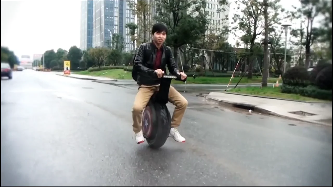 Self-balancing Electric Unicycle With Handle,Self Balancing One Wheel ...