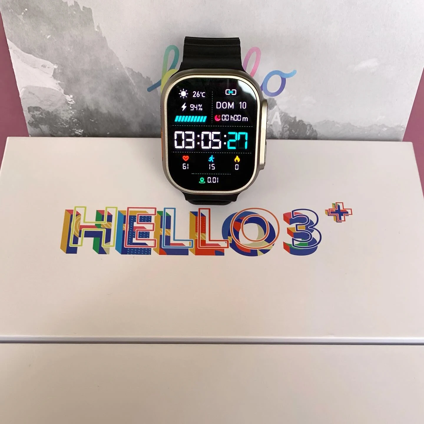 Hello Watch 3 Smartwatch Upgraded Gen 3 Reloj Inteligente Series 8 ...