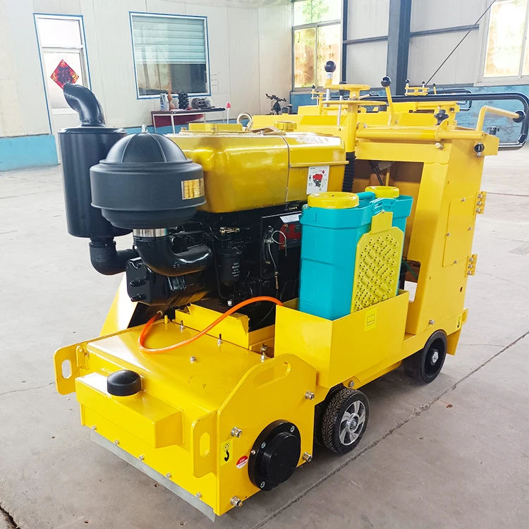 Concrete Asphalt Floor Electric Concrete Milling Machine Self-propelled ...