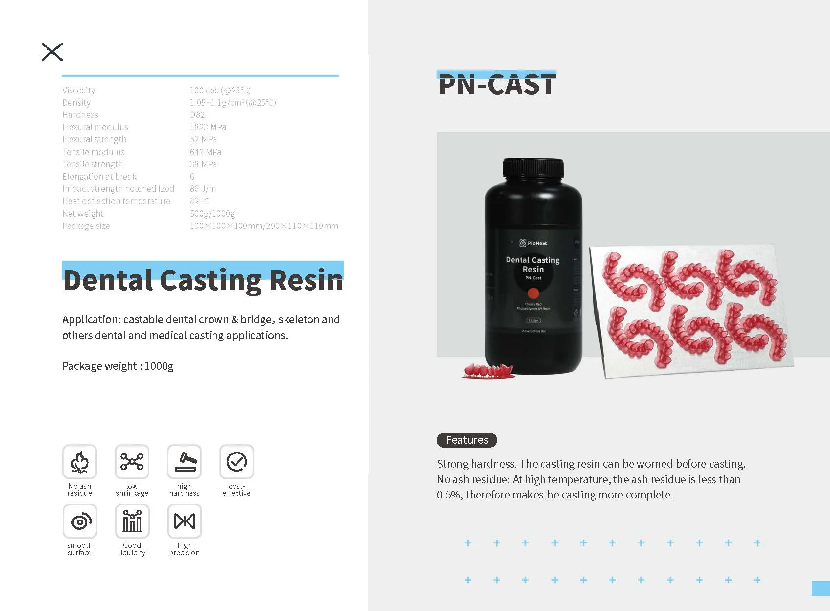 Creality Pionext Curable Surgical Guide Dental Resin