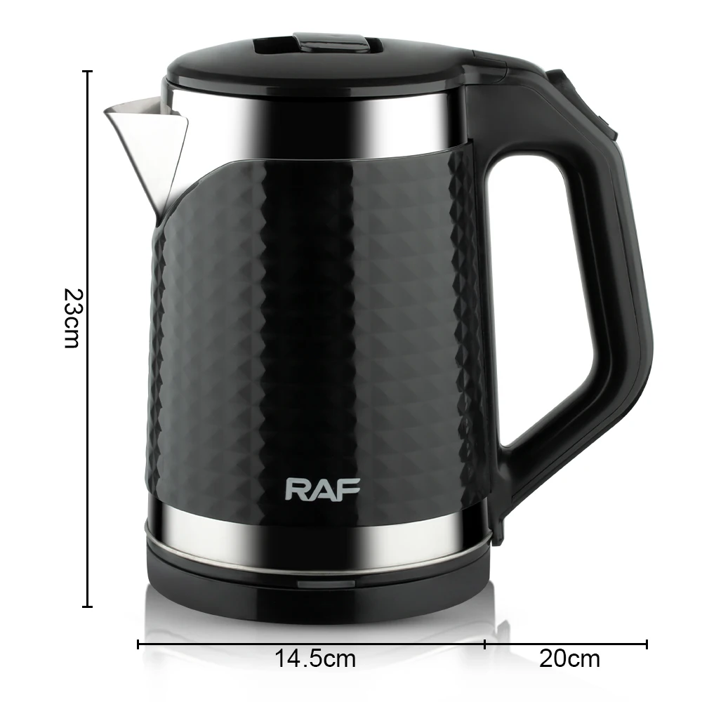 RAF Electric Kettle - Fast Heating, Quality Stainless Steel