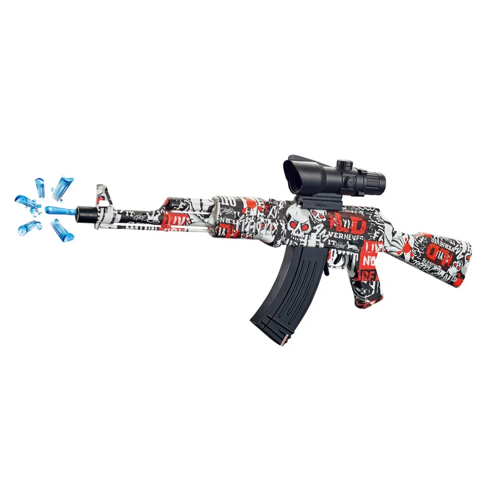 M416 Soft Gel Gun Splatter Ball Toy Gel Gun Blaster Electric Splat Ball ...