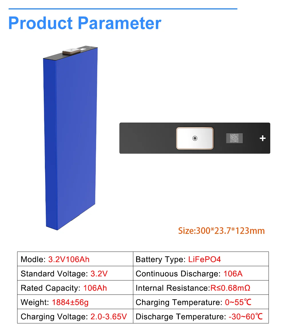 Gotion 106ah Blade Battery - Reliable Energy Storage