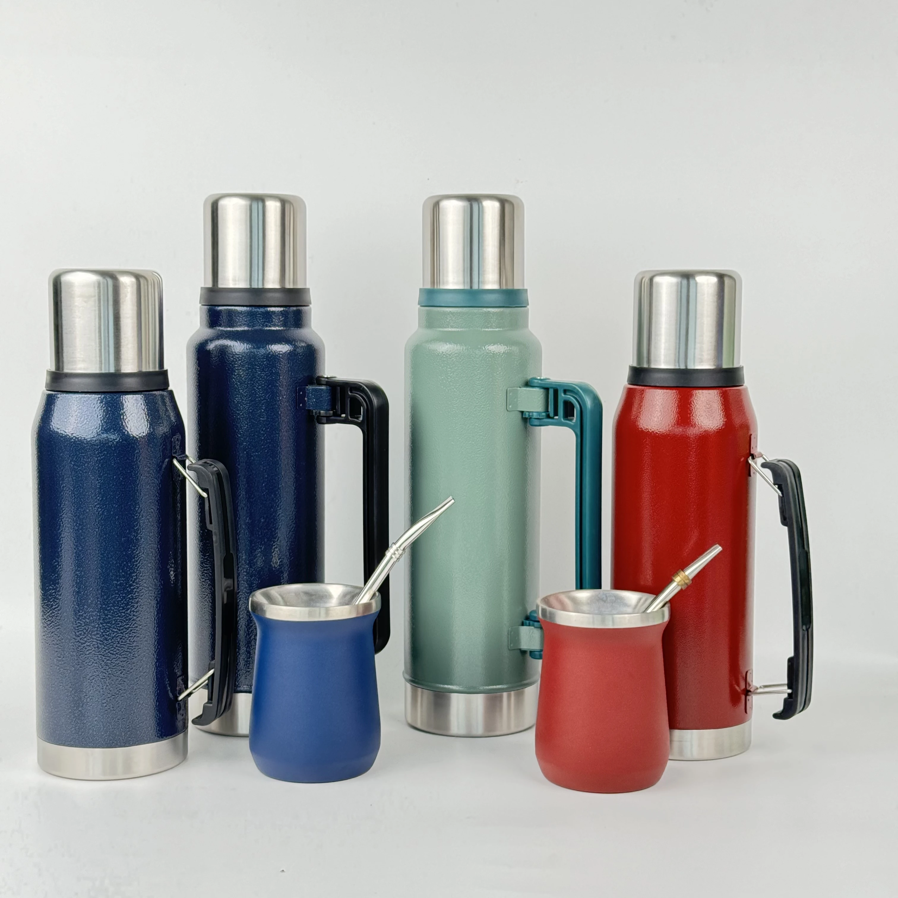 6oz 1.0L 1.3L Mate Yerba Cup Stainless Steel Travel Thermos