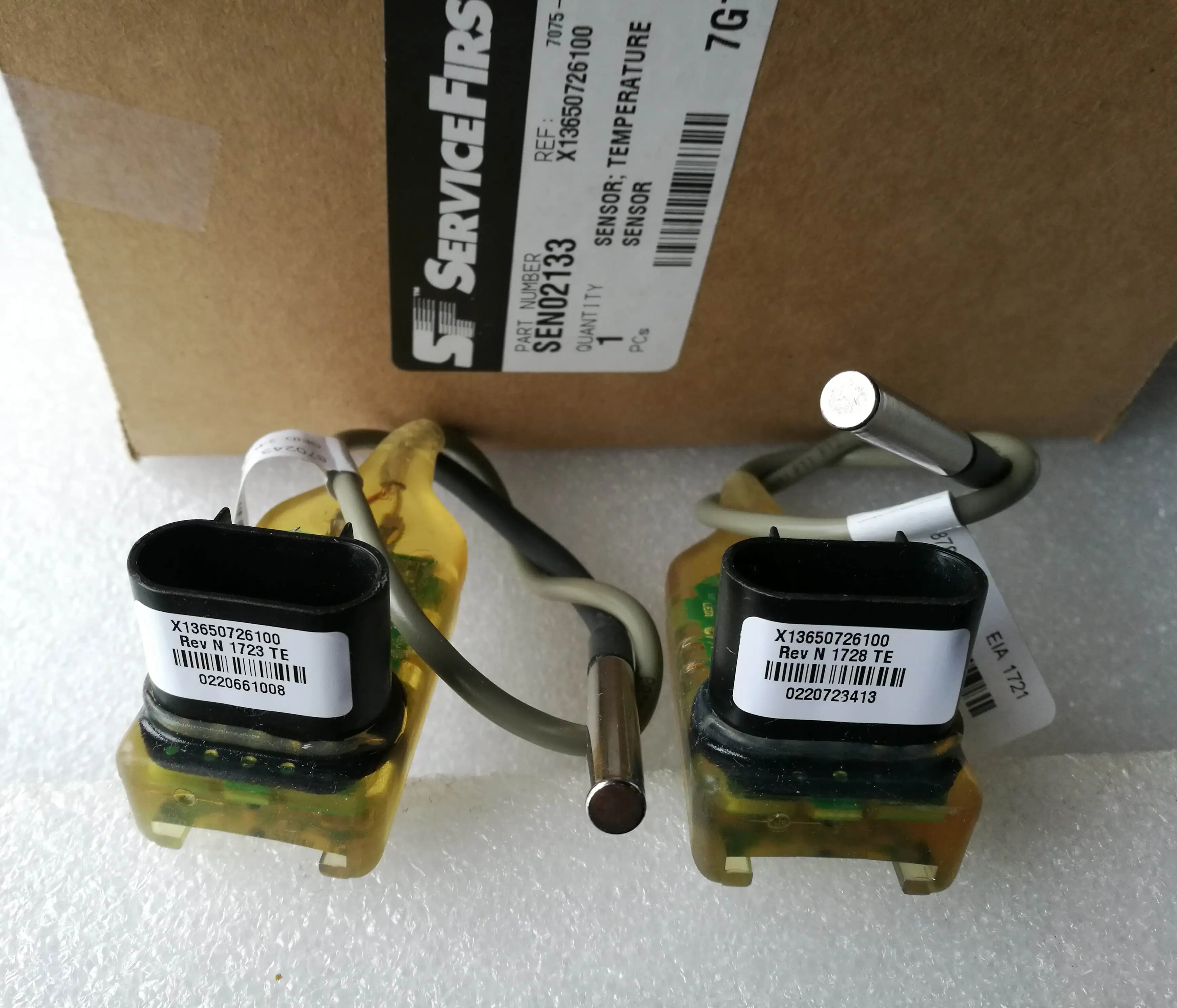 Refrigeration Compressor Parts Temperature Sensor Sen02133 Trane ...