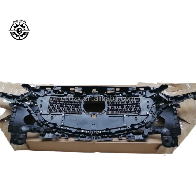 Body Kit Accessories Plastic Front Bumper Grille Assembly With Strip ...