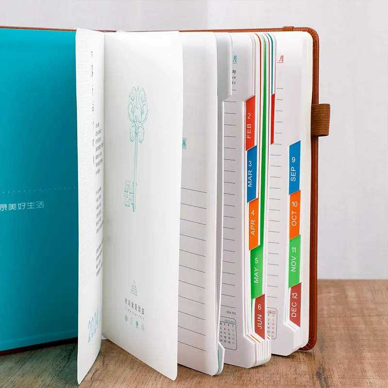 Customized Luxury Weekly and Monthly Notebooks for 2024